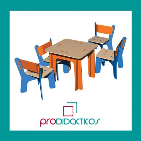 Comedor Infantil en madera